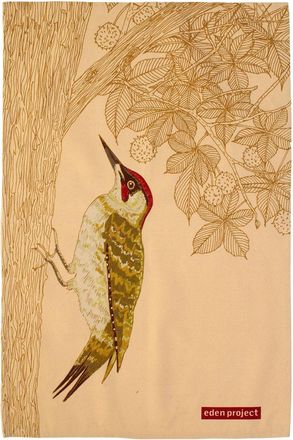 Ulster Weavers Geschirrtuch, Motiv Eden Project Specht, Baumwolle
