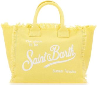 MC2 Saint Barth Femme, Sacs, Jaune, Taille: ONE Size Vanity Tote Bag