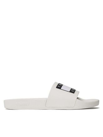 Tommy Jeans Pantoletten Pool Ess EM0EM01191 Wei&szlig;