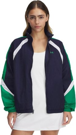 Under Armour Icon Trainingsjacke f&uuml;r Damen, F&auml;ltchen (Blau)