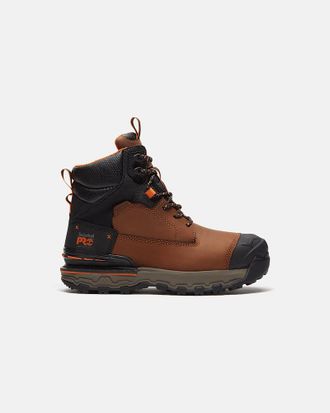 Timberland Wasserdichter Ultraleichter Boondock 6 Composite-Toe Work Boot f&uuml;r Herren in Braun, Herren, Braun, Gr&ouml;&szlig;e