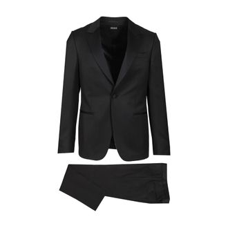 Ermenegildo Zegna Herren, Anz&uuml;ge, Schwarzk, 3XLGr&ouml;&szlig;e