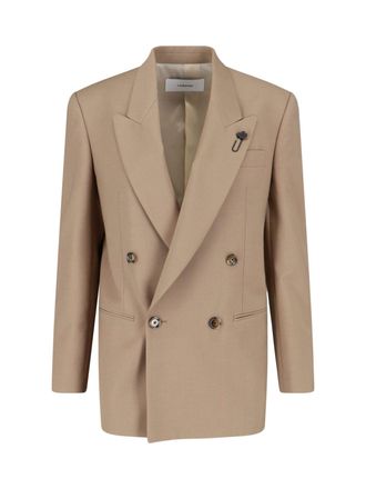 Lardini Double-Breasted Blazer