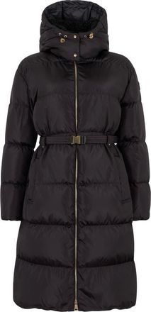 Moncler Femme, Manteaux, Noir, Taille: 42 FR Long Down Jacket