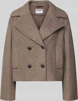 Jake*s Casual Regular Fit Kurzmantel mit Woll-Anteil
