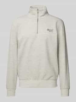 Superdry Troyer mit Label-Stitching Modell Essential