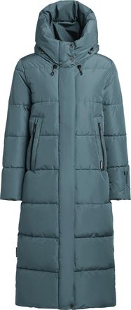 Khujo Steppmantel KHUJO SOULANI4, Damen, Gr. XS, dim blau, 100% Polyester, unifarben, loose fit, eingesetzt elastischer Bund, M&auml;ntel Steppmantel, Topseller