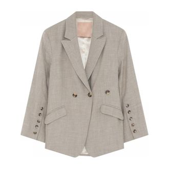 Gustav Blazer - - Jackets - Damen - Beige - M