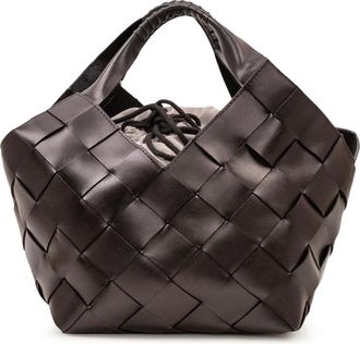 Dragon Diffusion Femme, Sacs, Noir, Taille: ONE Size Sac &agrave; main tiss&eacute; en diagonale
