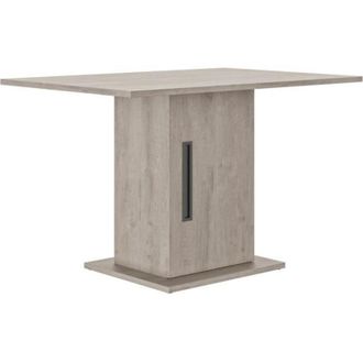 Gami Table a manger - Boston - Rectangulaire - Pied fut - 6 personnes - L 120 x P 80 x H 76 cm - Gami