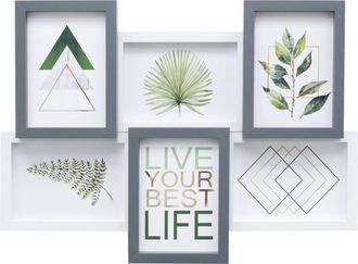 Deknudt Frames Deknudt S68VC9 6 x 13 x 18 Galerie Holz, 6 Fotos