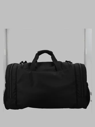 Balenciaga Mens Duffel Bag Hike Gym Black Polyamide Luggage Suitcases