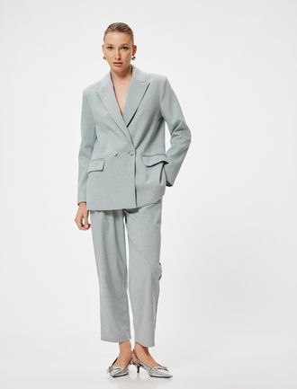 Koton Hose Normale Leibh&ouml;he Krop L&auml;nge(Handgelenk) Hose