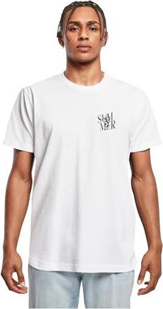 Mister Tee Mt3996-summer on My Mind Tee T-Shirt, Blanc, Medium Femmes