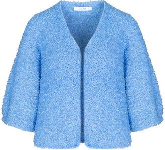 bianca Strickjacke HERDIS aus Fancy-B&auml;ndchengarn