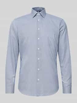 Christian Berg Regular Fit Business Hemd aus Baumwolle mit Kentkragen