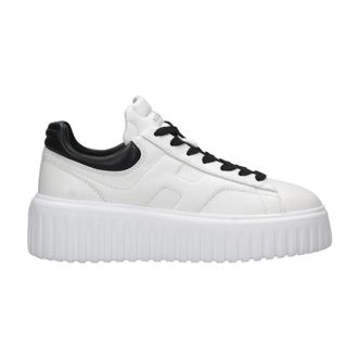 Hogan Femme, Chaussures, Blanc, Taille: 38 1/2 EU H-Stripes Baskets