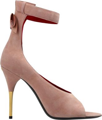 Valentino Garavani Femme, Chaussures, Rose, Taille: 39 1/2 EU Escarpins en Daim