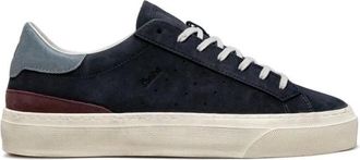 D.A.T.E. D.a.t.e., Homme, Chaussures, Bleu, Taille: 45 EU Sonica Powder