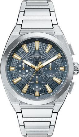 Fossil Uhr Everett FS6154 Silberfarben