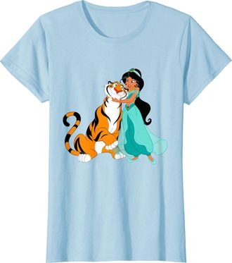 Disney Aladdin Princess Jasmine and Rajah Friends T-Shirt T-Shirt