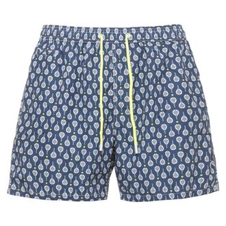 Saint Barth Homme, Maillots de bain, Bleu, Taille: S Lighting Micro Fantasy Swim Shorts