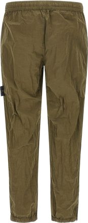 Stone Island Technical Nylon Metal Joggers - Olive Green