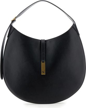 Polo Ralph Lauren ID Leder-Umh&auml;ngetasche - - Bags - Damen - Schwarzk - ONE SIZE