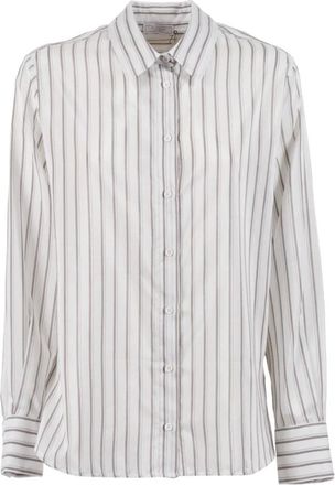 PESERICO Femme, Blouses et Chemises, Brun, Taille: 42 FR Blusa