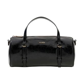 Guess Taylor Mini Barrel Satchel - - Bags - Damen - Schwarzk - ONE SIZE