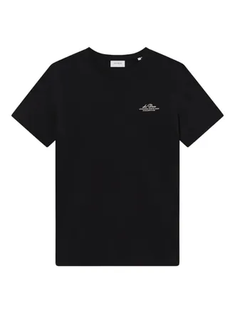 Les Deux Ben Globe T-Shirt - Schwarz