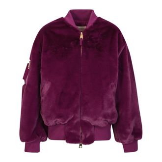 Blanca Vita Femme, Vestes, Violet, Taille: 36 FR Berberis 0404 Bomber Jacket