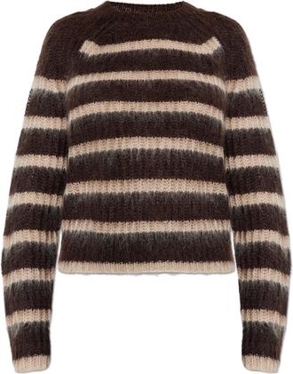 AllSaints Femme, Pulls, Brun, Taille: 36 FR Riga Sweater