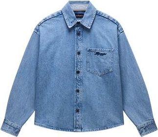 Napapijri Surchemise en jean en coton