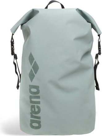 Arena Uni Erwachsene Big Logo Drybag Heavy Duty Roll Top Wasserdicht Rucksack Strand Pool Outdoor Aktivit&auml;ten Dry Storage Bag 20 L Salbeigr&uuml;n Mangrovia