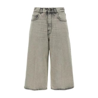 Haikure Denim Belle Lange Shorts - - Jeans - Damen - Grau - W26