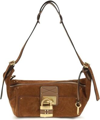 Chlo&eacute; Paddington Crossbody Bag - Femme - Sacs - Brun - Taille: ONE Size