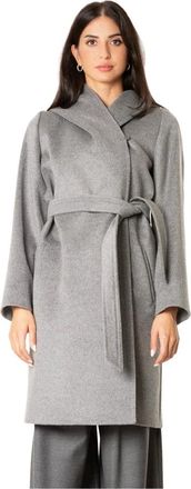 Max Mara Manteau Newmang - Femme - Manteaux - Gris - Taille: 40 FR