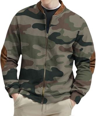 Generic Sweatshirts pour hommes, pulls pour hommes, automne et hiver, mode décontracté, fermeture éclair, pull dhiver, pull slim fit, vert militaire, XXL