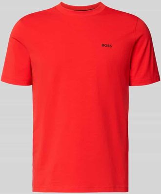 HUGO BOSS Regular Fit T-Shirt aus Baumwoll-Mix