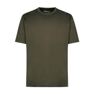 People of Shibuya Homme, Tops, Vert, Taille: 2XL Shiko Short-Sleeved T-Shirt Pm444