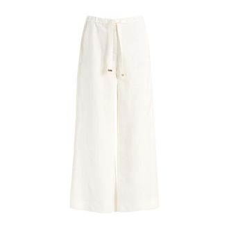 Max Mara Femme, Pantalons, Blanc, Taille: 36 FR Pantalon Smmamedea