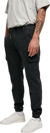 Urban Classics Herren Hose Knitted Cargo Jogging Pants Black 34