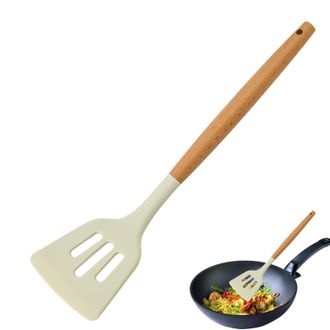 Generico Antihaft-Werkzeuge: Silikonspatel-Set, hitzebeständige Schöpflöffel, flexibles Servierwerkzeug, langlebige Ausrüstung, professionelle Werkzeuge