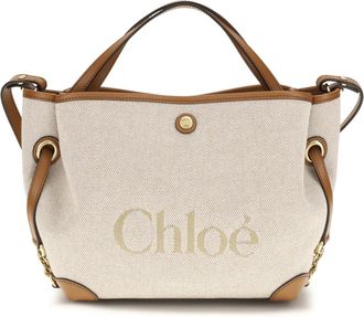 Chlo&eacute; Womens Handbag Clover Clay Brown Fabric Handbags Hand Bags