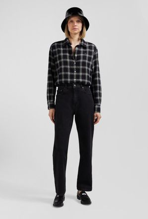 Eden Park Jean 5 Poches En Coton Stretch Noir Coupe Regular