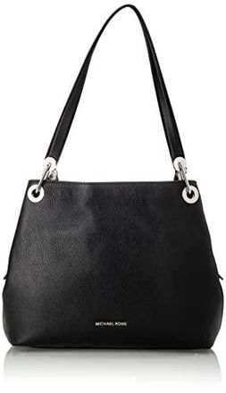 Michael Kors Annie, Cabas femme, Noir (Black), 14x24.1x33 cm (W x H L)