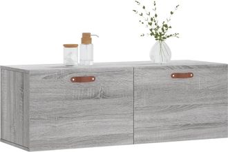 Generic Wandschrank, H&auml;ngeschrank mit viel Stauraum, Wandmontage Badschrank, Medizinschrank, Aufbewahrungsschrank f&uuml;r Wohnzimmer, Holzwerkstoff(Wei&szlig; (100 x 36