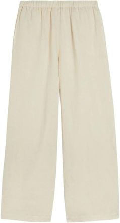 Aspesi Femme, Pantalons, Beige, Taille: 40 FR Linen Pantalons