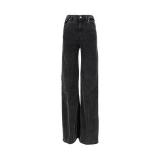 Dondup Amber Wide Jeans - - Jeans - Damen - Schwarzk - W26